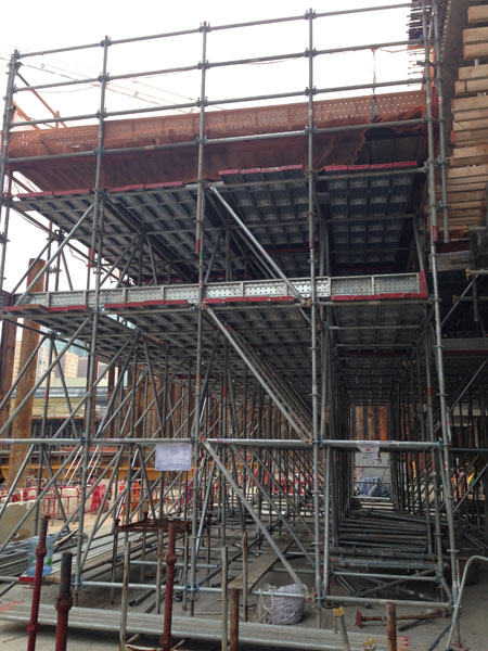Metal Scaffolding Platform/falsework - SR Company Limited
